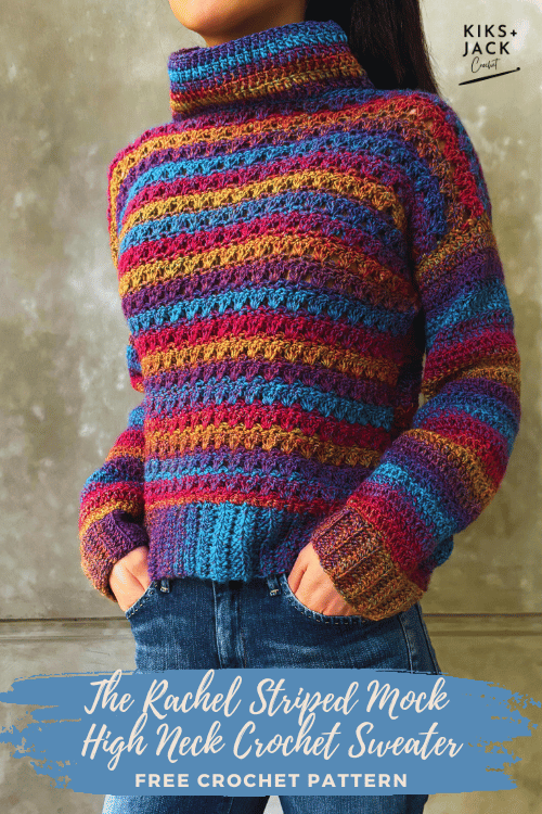 Simple Beginner Crochet Sweater Pattern - Kiks and Jack Crochet
